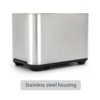 China Electric 120V 1000W 2 Slice Stainless Steel Toaster Wide Slot with 6 Browning Settings for sale