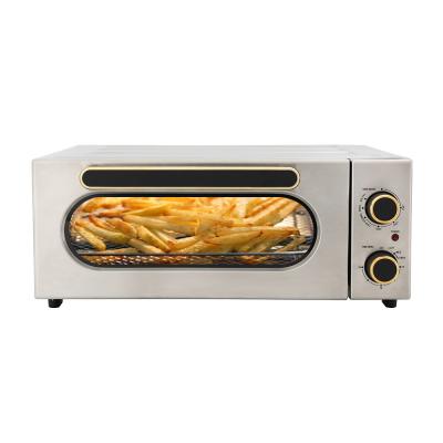 China Square Shape 15L Electric Air Fryer Oven 1800W for Small Kitchen Stainless Steel for sale
