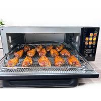 China Touch Control 1800W Digital Air Fryer Oven 18L Black Stainless Steel for sale