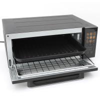 China Touch Control 1800W Digital Air Fryer Oven 18L Black Stainless Steel for sale