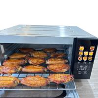 China OEM 18L 1800W Digital Air Fryer Oven Stainless Steel Multifunction Cooker for sale