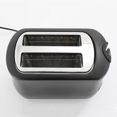 China Stainless Steel 2 Slice Toaster 900W 120V with Wide Slots and Auto Pop-Up for Hotel and Household Use for sale