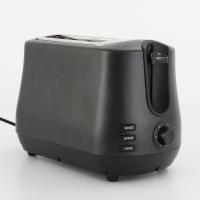 China Stainless Steel 2 Slice Toaster 900W 120V with Wide Slots and Auto Pop-Up for Hotel and Household Use for sale