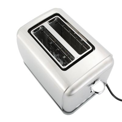 China 2 Slice Stainless Steel Electric Toaster 900W 120V Automatic Pop Up Bread Toaster for sale