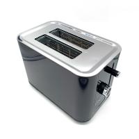 China Stainless Steel 2 Slice Electric Toaster 900W 120V Automatic Pop Up with Defrost and Reheat for sale