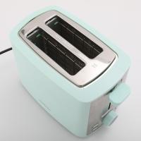 China 2 Slice Retro Toaster 900W Pastel Green with Digital Display and 6 Browning Settings for sale