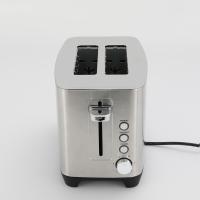 China Stainless Steel 2 Slice Toaster 920W Breakfast Maker with Defrost and Reheat Functions for sale