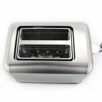 China Stainless Steel 2 Slice Toaster 900W 120V Electric Bread Toaster with Auto Pop Up for sale