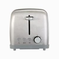 China Stainless Steel 2 Slice Toaster 900W 120V Electric Bread Toaster with Auto Pop Up for sale