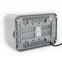 China Stainless Steel 2 Slice Toaster 900W 120V Automatic Pop Up with Defrost Reheat for sale