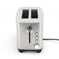 China Stainless Steel Double Slot Pop Up Toaster 1000W 120V for Household Kitchen for sale