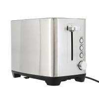 China Stainless Steel Double Slot Pop Up Toaster 1000W 120V for Household Kitchen for sale