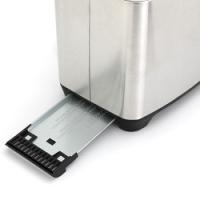 China Stainless Steel Double Slot Pop Up Toaster 1000W 120V for Household Kitchen for sale