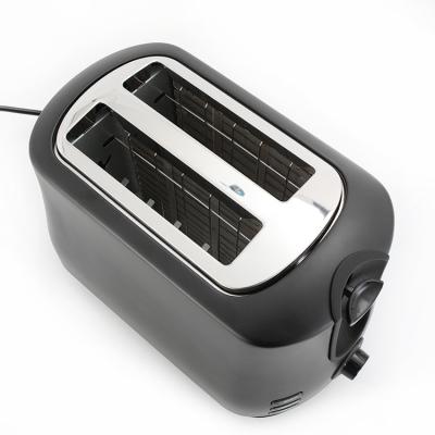 China Stainless Steel 2 Slice Toaster 900W 120V Automatic Pop Up with Cancel Reheat Defrost for sale