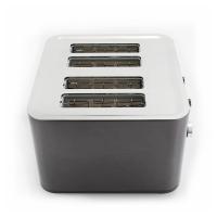 China 120V 900W 4 Slice Stainless Steel Sandwich Toaster with Automatic Pop Up for sale