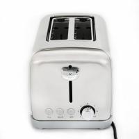 China Stainless Steel 2 Slice Toaster 900W 120V with Defrost Reheat Cancel Functions for sale