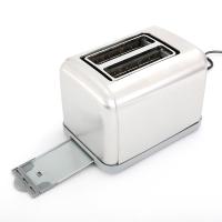 China Stainless Steel 2 Slice Toaster 900W 120V with Defrost Reheat Cancel Functions for sale
