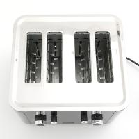 China 4 Slice Stainless Steel Toaster 1750W Auto Power Cut Off Custom Logo for sale