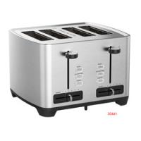 China 4 Slice Stainless Steel Toaster 1750W Auto Power Cut Off Custom Logo for sale