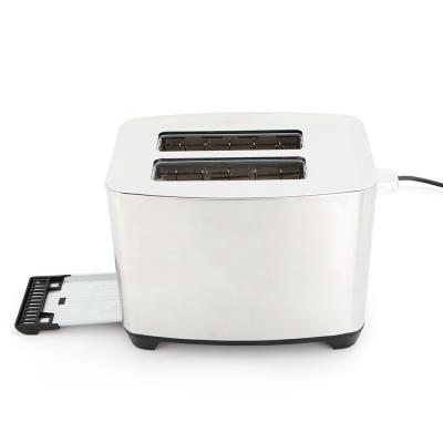 China Stainless Steel 2 Slice Toaster Sandwich Maker 1000W 120V Automatic Pop-Up for sale