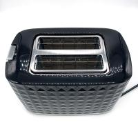 China Electric 2 Slice Toaster 900W Stainless Steel with Removable Crumb Tray and Timer Control for sale