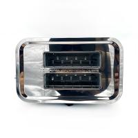 China Retro 2 Slice Pop Up Toaster 900W Stainless Steel with Cancel Reheat Defrost Functions for Home Kitchen for sale