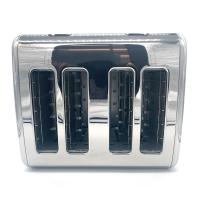 China Commercial Stainless Steel Toaster 4 Slice Square Bread Machine for sale