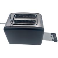 China Stainless Steel Electric Pop Up Toaster 900W 120V Double Slot Sandwich Bread Toaster for Household for sale