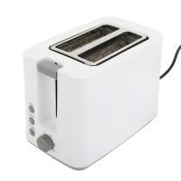 China White Plastic 2 Slice Bread Toaster 900W 120V Automatic Pop Up for Home for sale