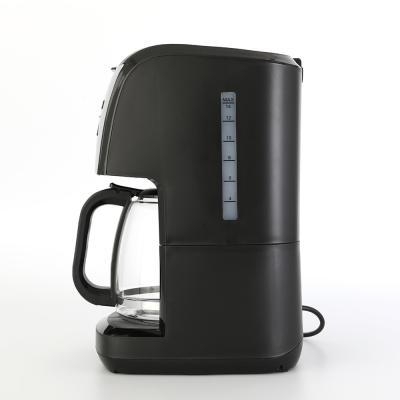 China 1080w Programmable 14 Cup Drip Coffee Maker Black Stainless Steel for sale