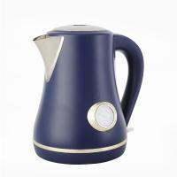 China Cordless Stainless Steel Electric Kettle 1.7L 1500W for Home and Commercial Use for sale