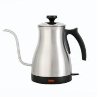 China 0.7L Stainless Steel Gooseneck Electric Kettle 900W Cordless Mechanical Control for sale
