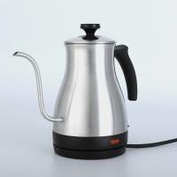 China 0.7L Stainless Steel Gooseneck Electric Kettle 900W Cordless Mechanical Control for sale