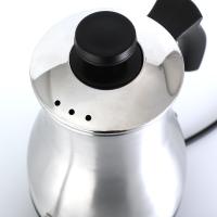 China Brushed Stainless Steel 0.7L Gooseneck Kettle 900W BPA Free Electric Coffee Kettle for sale