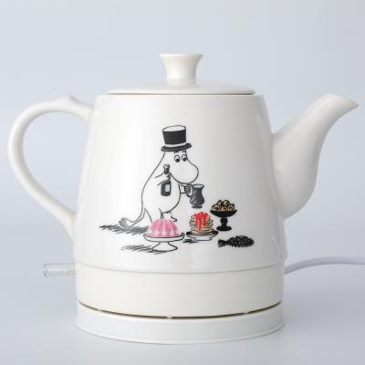 China Cordless Ceramic Electric Kettle 0.8L 1350W 304 Stainless Steel Boil Dry Protection for sale