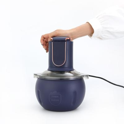 China 500W Electric Meat Grinder 3.2L Stainless Steel Bowl 2 Speed Household Chopper for sale