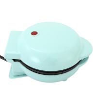 China Electric Mini Waffle Maker Machine Non-stick Plates Personal Breakfast Waffle Maker for sale