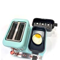 China Household 1300w Multifunction Breakfast Machine With Toaster Oven for sale