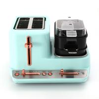 China 120V 900W 3-in-1 Breakfast Maker with Toaster Frying Pan and Boiler for sale