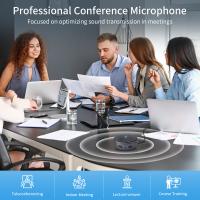 China Portable Bluetooth Conference Speakerphone with Mic LED Lighting Model U333 for sale