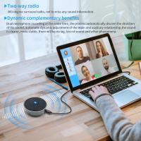 China Portable Bluetooth Conference Speakerphone with Mic LED Lighting Model U333 for sale