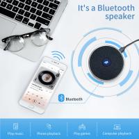 China Wireless USB Conference Speakerphone 360 Degree Omnidirectional Noise Cancelling Bluetooth 5.2 for sale
