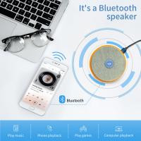 China 190MHz Conference Speakerphone with Bluetooth 5.2 AI Noise Reduction Mics USB Speaker for Meetings for sale