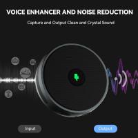 China Wireless USB Conference Speakerphone 360 Degree Omnidirectional Noise Cancelling Bluetooth 5.2 for sale