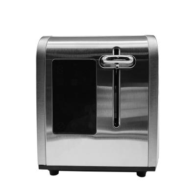 China 900W 2 Slice Stainless Steel Toaster with Defrost and Non Slip Feet for sale