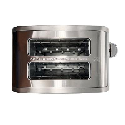 China Convenient Bread Toaster 2 Slice With Timer And Non Slip Feet 120v for sale