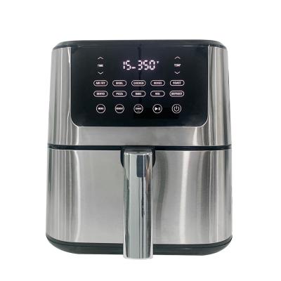 China 8L 1800W Digital Air Fryer Without Oil Touch Control 10 Preset Menus 60 Min Timer for sale