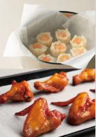 China White Brown Greaseproof Paper Sheets For Baking Silicone Coating Material for sale