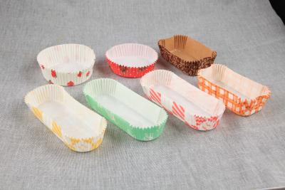 China 45*45*25mm Round Petite Loaf Cake Liners ( PET Coated ) for sale