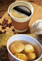 China 12 Oz Hot Disposable Cold Drink Cup PE Coated Paper White Color for sale